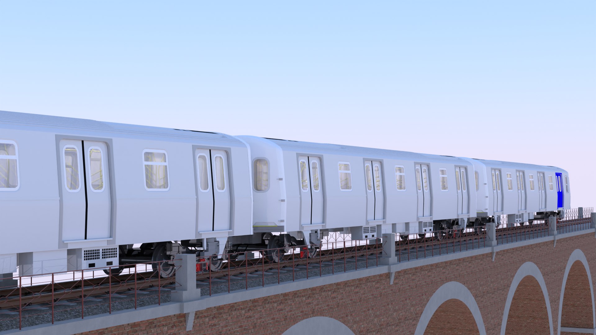 NYC Metro Viaduct 3D Model - TurboSquid 2303015