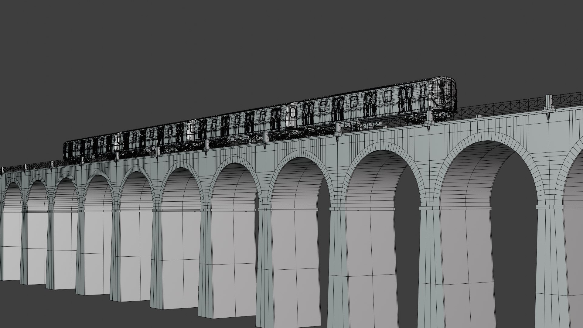 NYC Metro Viaduct 3D Model - TurboSquid 2303015