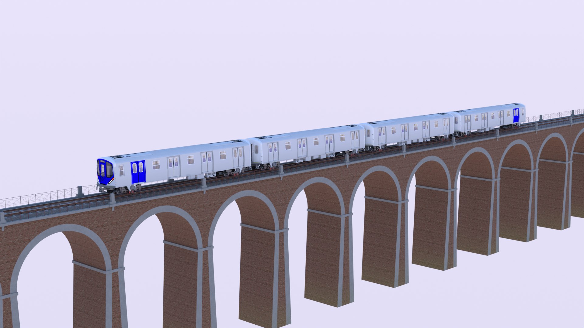 NYC Metro Viaduct 3D Model - TurboSquid 2303015