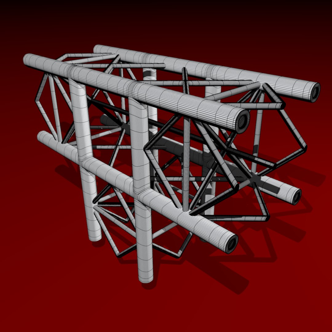 3d Truss Construction Kit Model