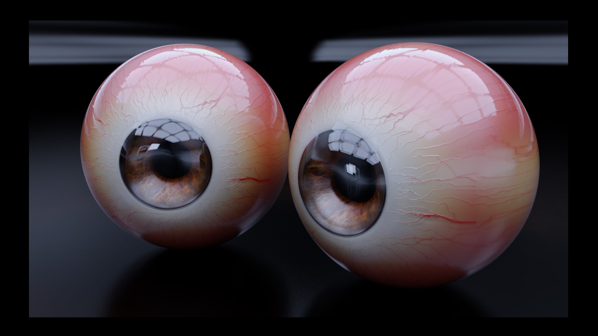 3d human eye