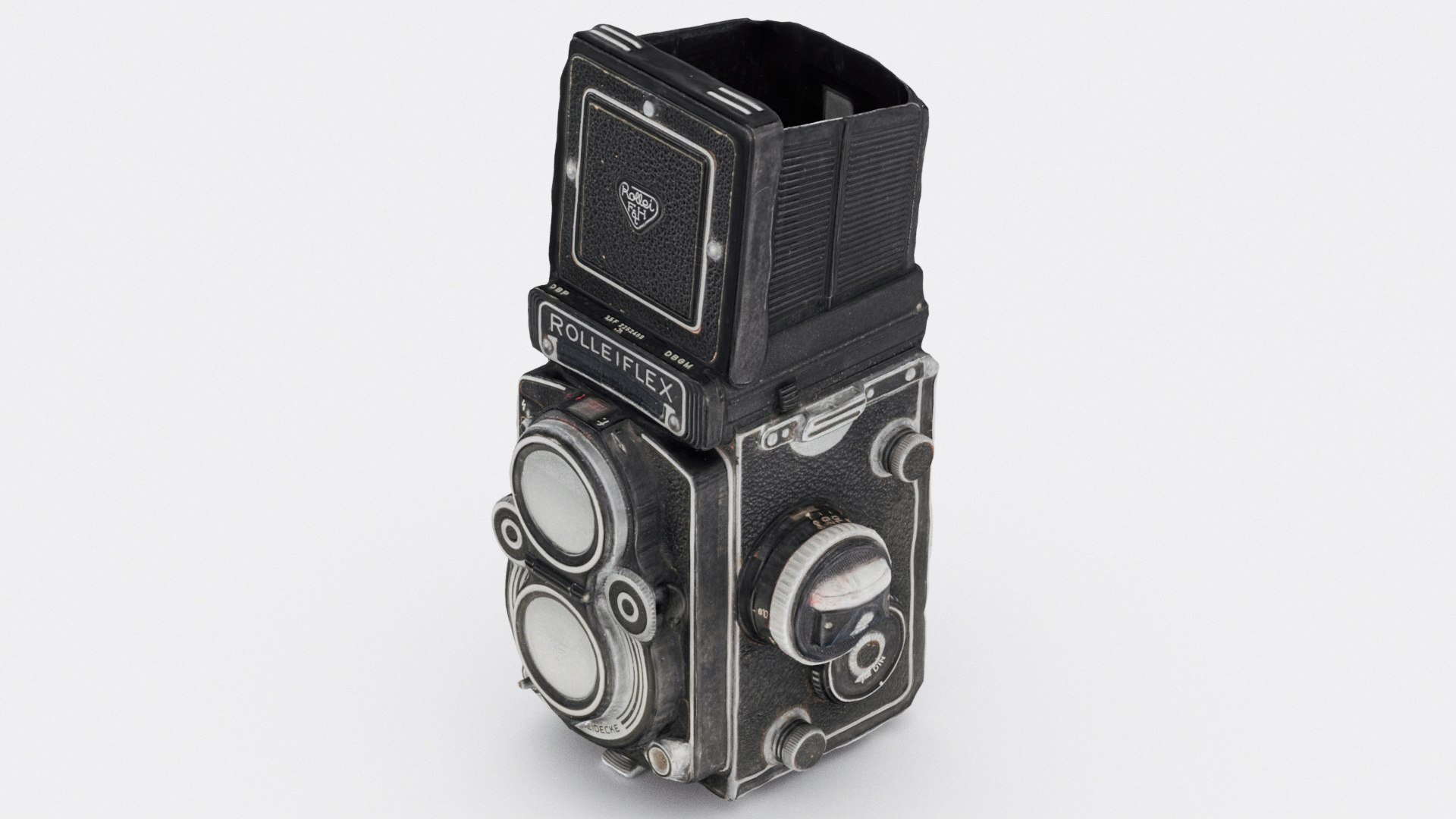 Rolleiflex TLR Medium Format Film Camera 3D - TurboSquid 2257716