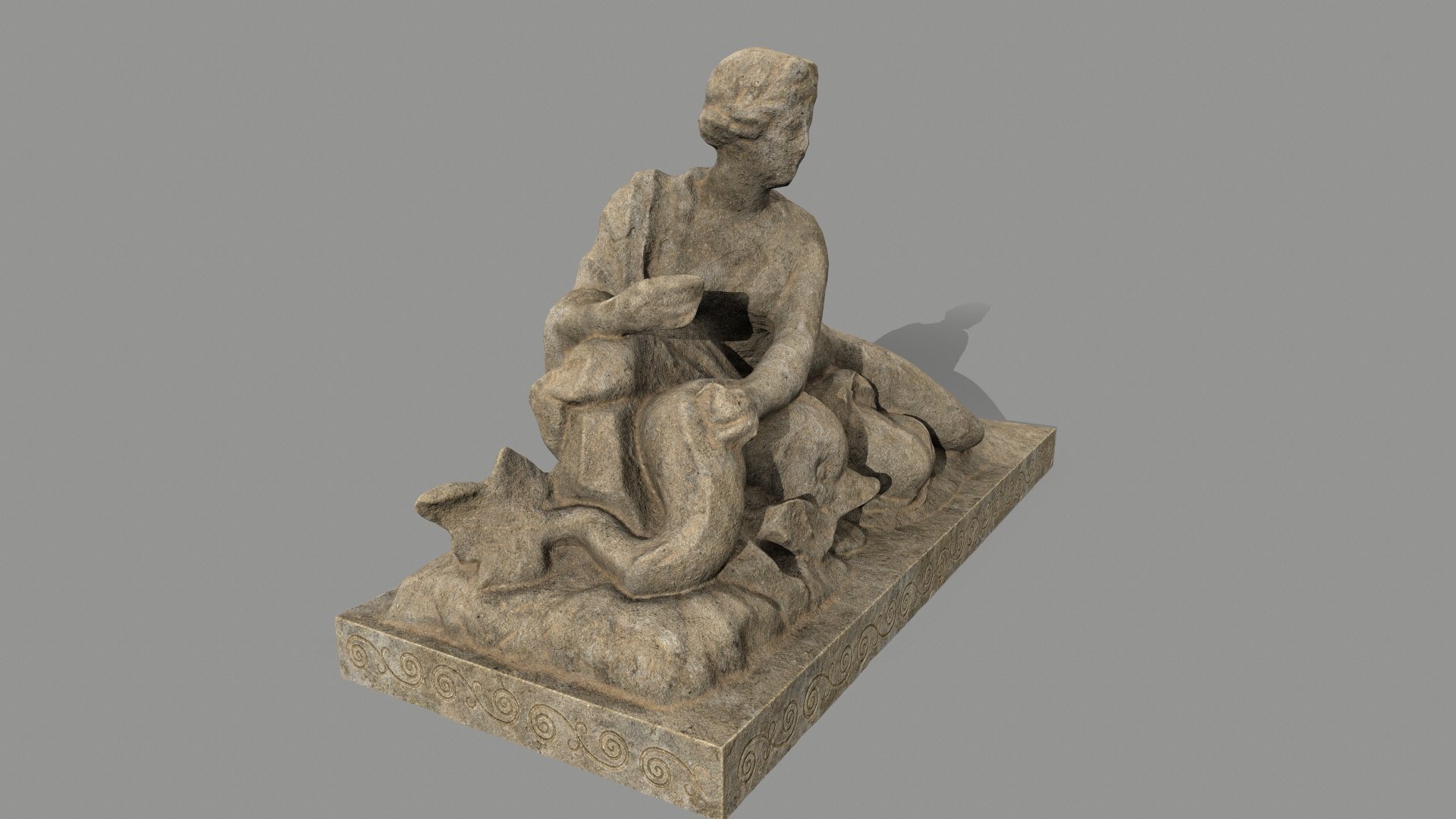 3D Model Woman Statue - TurboSquid 1321502