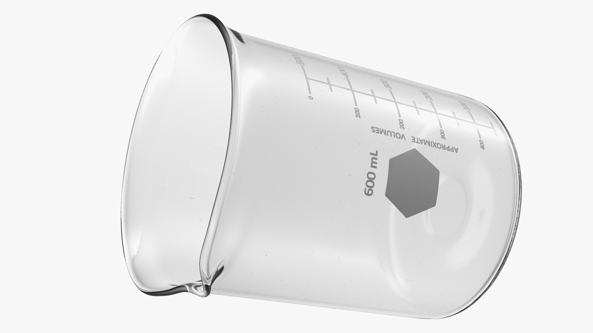 3D Heavy Duty Glass Beaker Model - TurboSquid 2206558