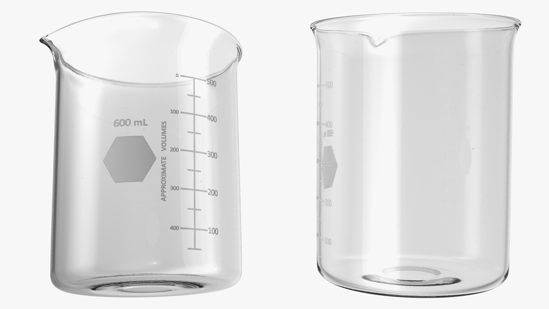3D Heavy Duty Glass Beaker Model - TurboSquid 2206558