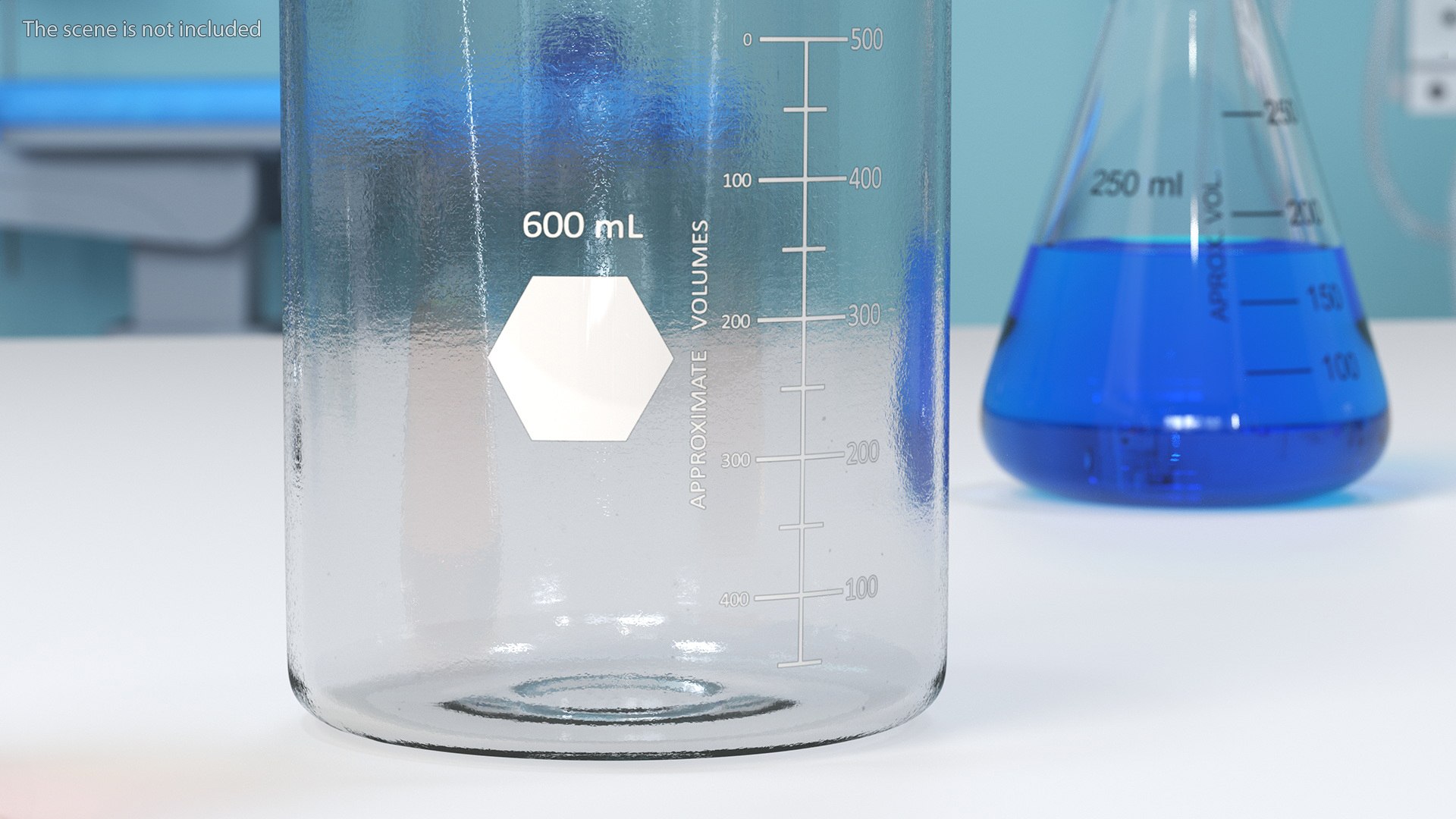 3D Heavy Duty Glass Beaker Model - TurboSquid 2206558