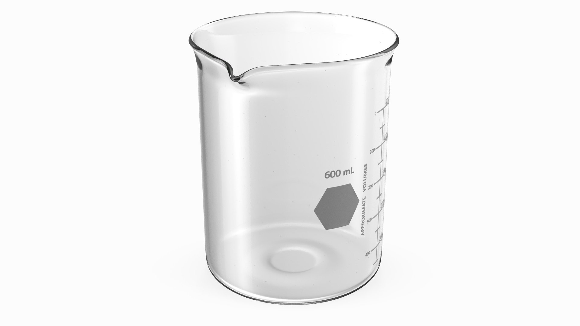 3D Heavy Duty Glass Beaker Model - TurboSquid 2206558