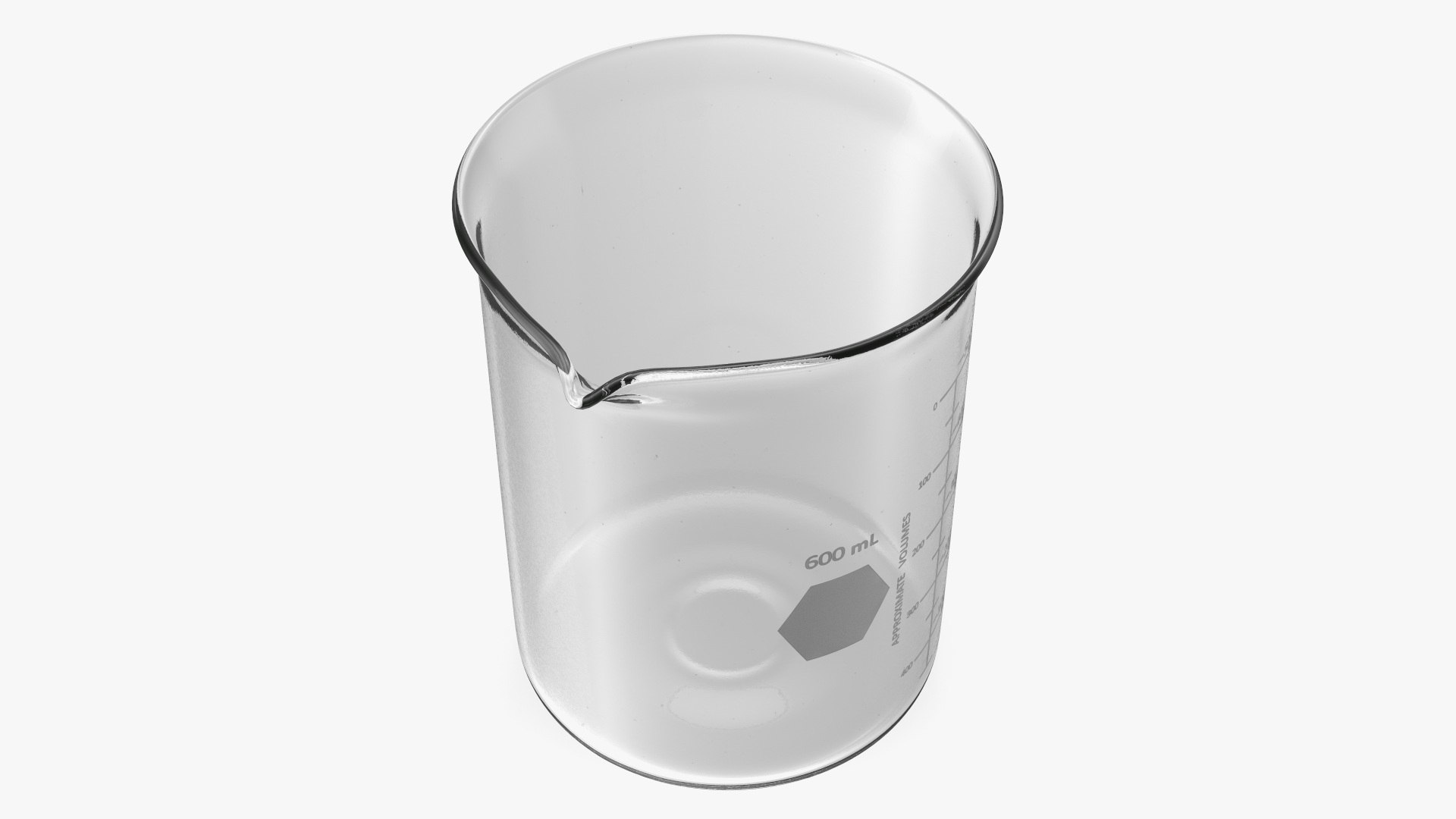 3D Heavy Duty Glass Beaker Model - TurboSquid 2206558