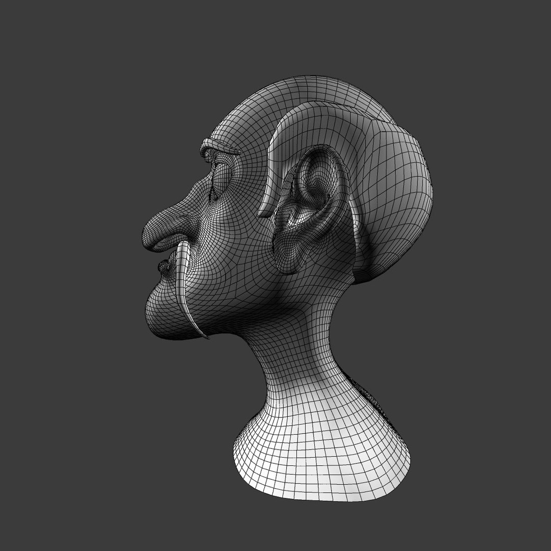 Head Cartoon Toon 3d Max