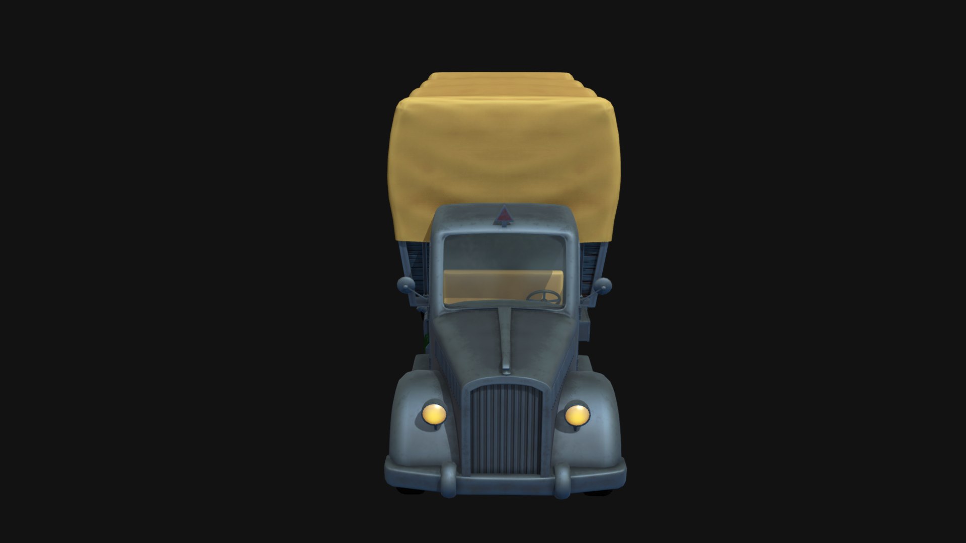 Stylized Opel Blitz 3D Model - TurboSquid 2090574