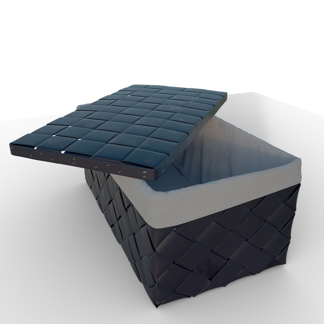 3D Wicker Box Model - TurboSquid 1283010
