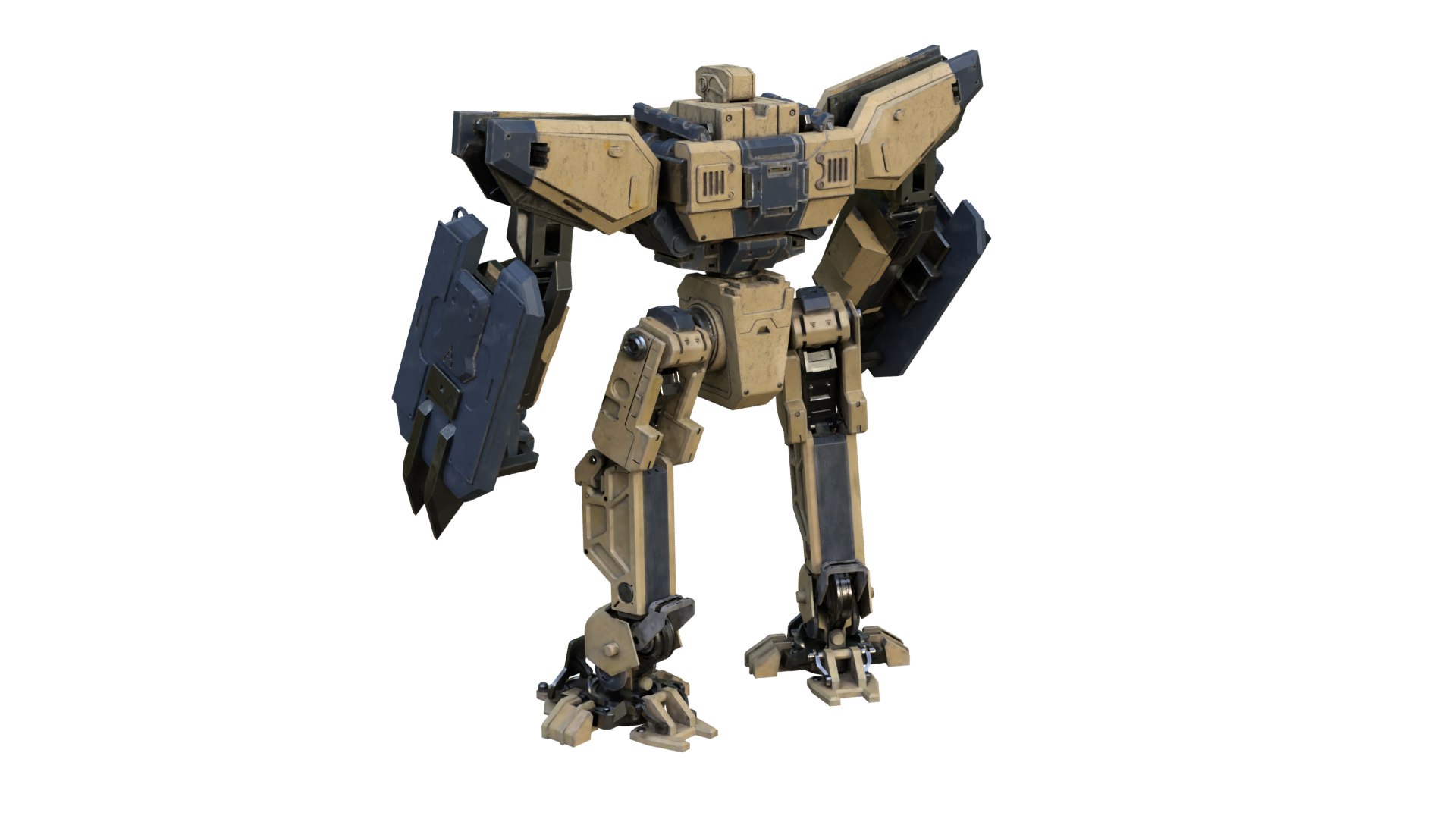 3D Robotic Mech Model - TurboSquid 2035802