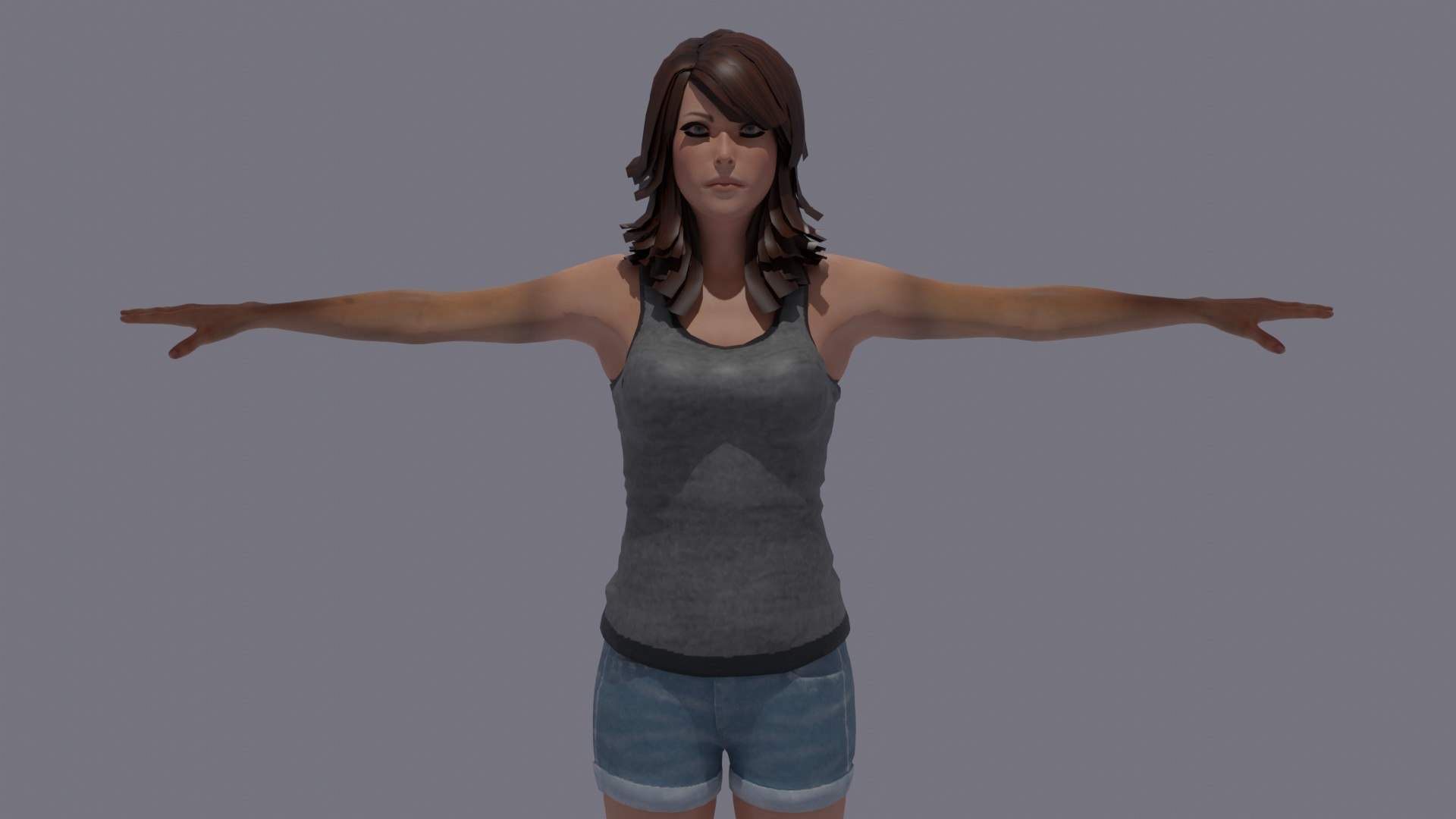 woman rig3D模型 - TurboSquid 1913368