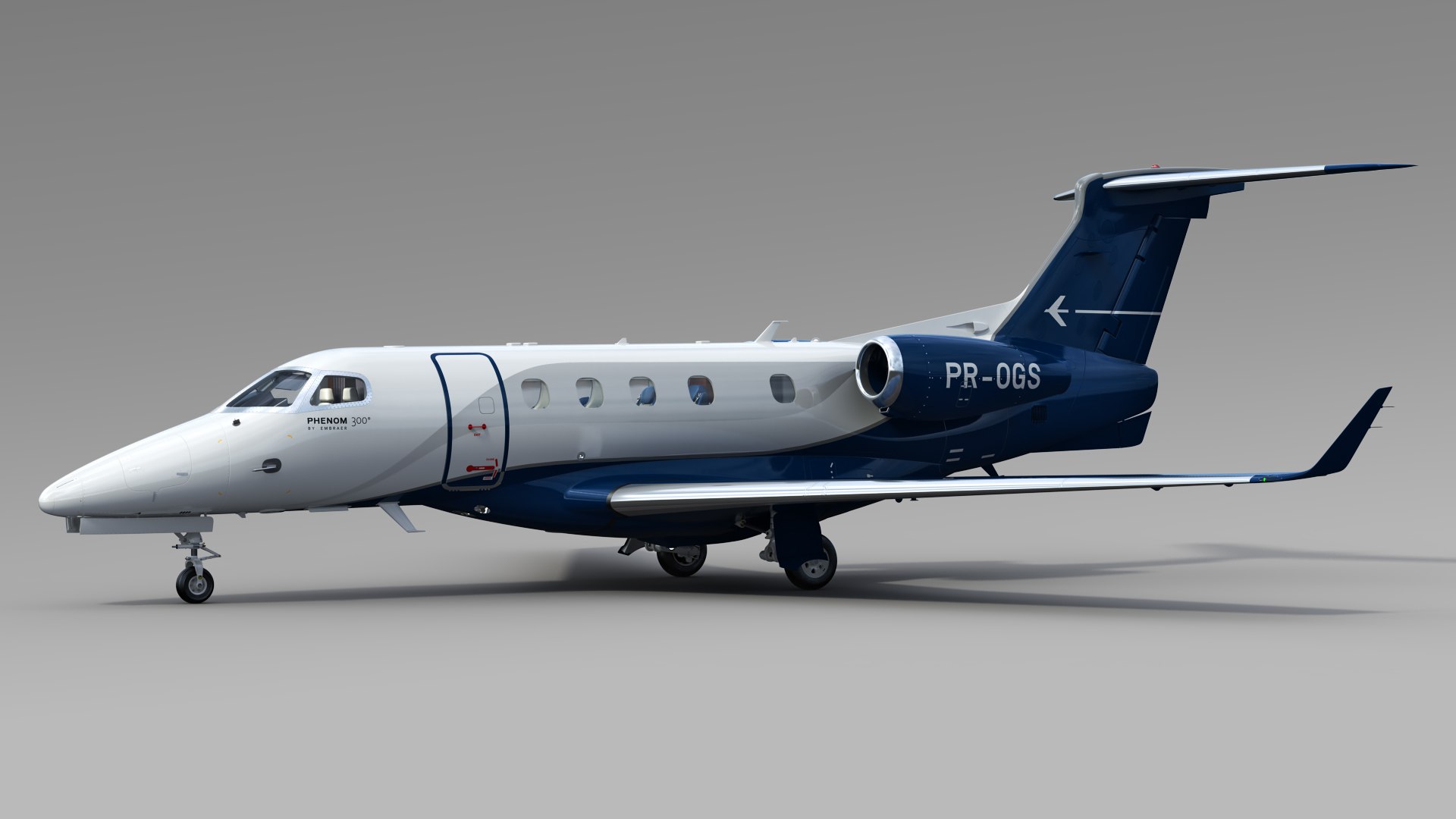 3D model embraer phenom 300e - TurboSquid 1545436