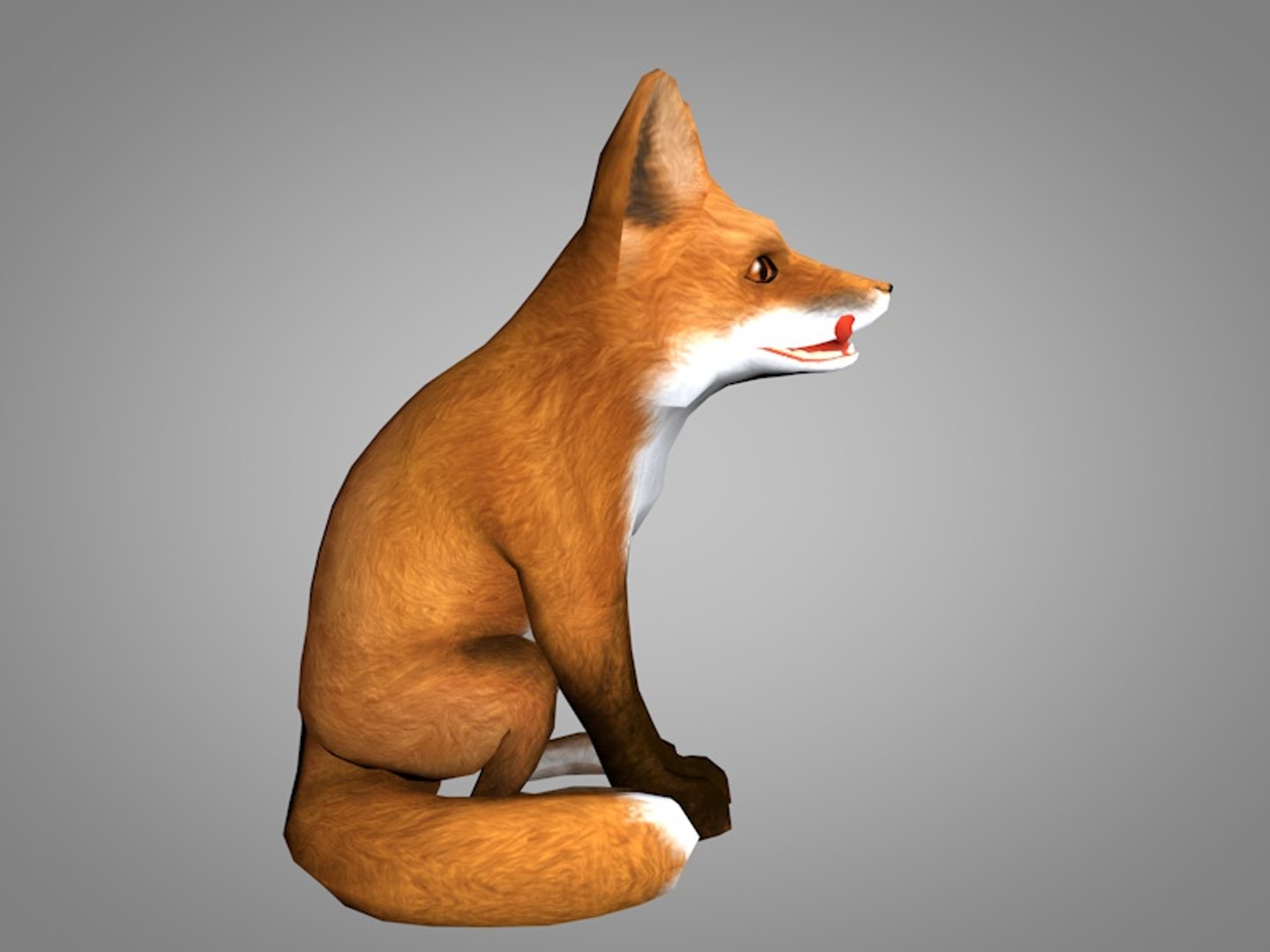 Fox 3D - TurboSquid 1294452