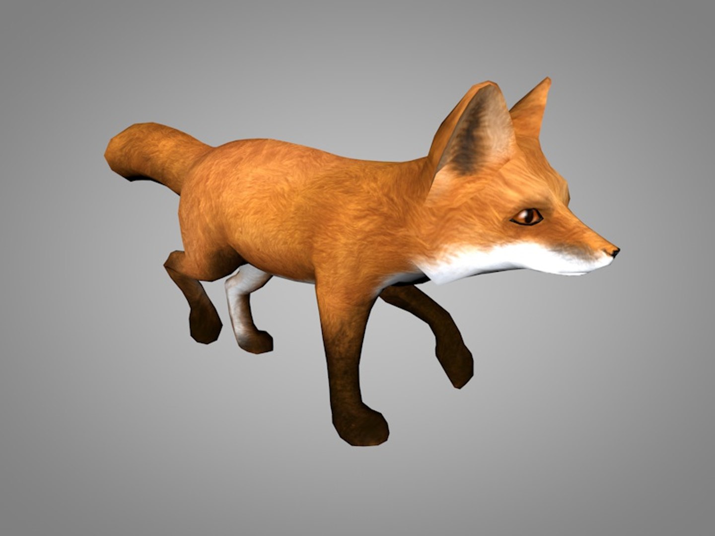Fox 3D - TurboSquid 1294452