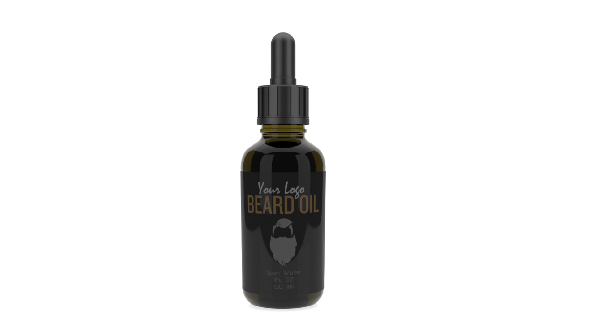 Beard Bottle Oil 3D Model - TurboSquid 1380597