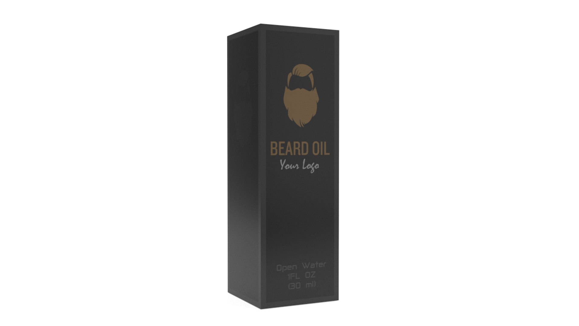 Beard Bottle Oil 3D Model - TurboSquid 1380597