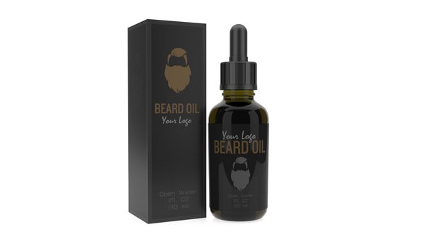 Beard bottle oil 3D model - TurboSquid 1380597