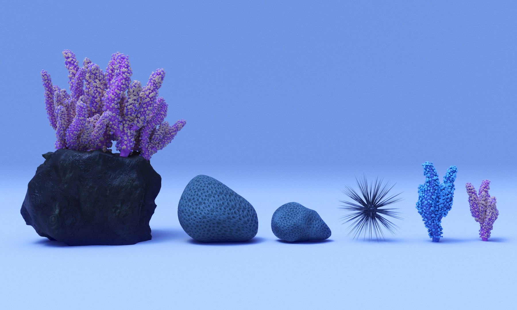 3D Coral Reefs Model - TurboSquid 1566406