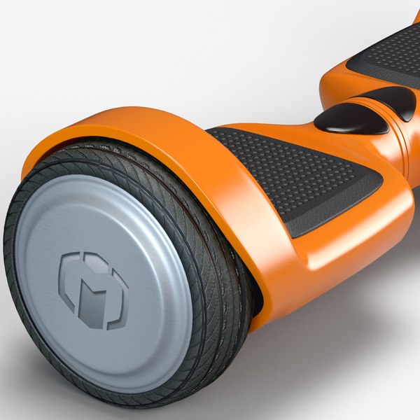 self-balancing two-wheeled board 3d model