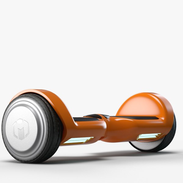 self-balancing two-wheeled board 3d model