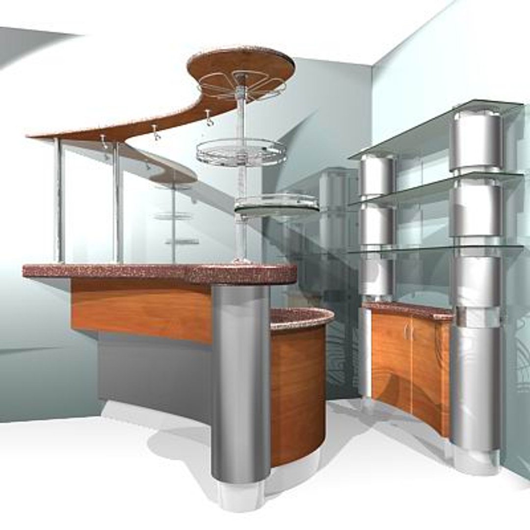 3d bar model