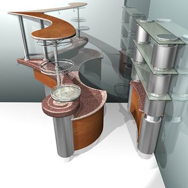 3d bar model