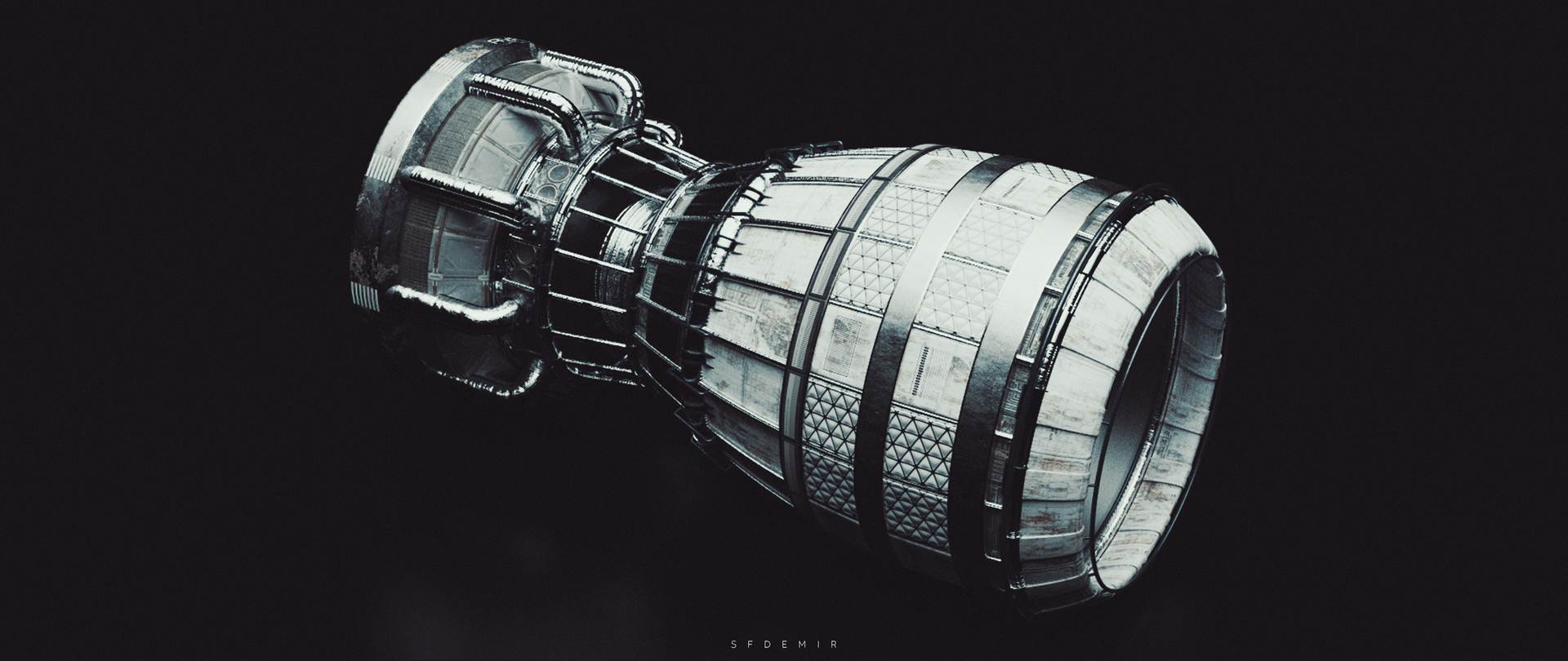 3D space engine - TurboSquid 1703334