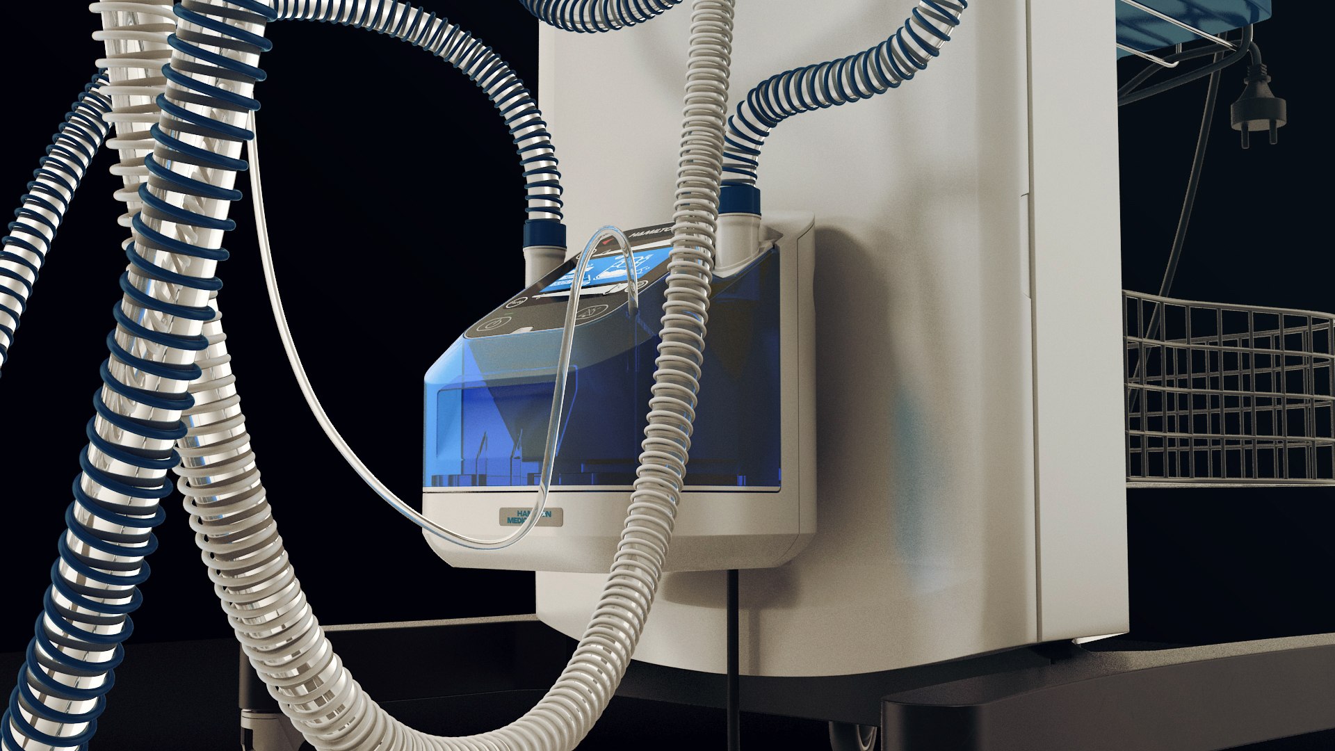 Icu patient 3D model - TurboSquid 1667085