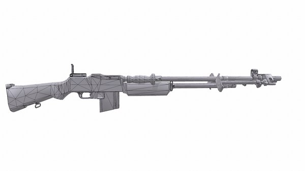 Free 3D bar m1918 browning automatic - TurboSquid 1633972