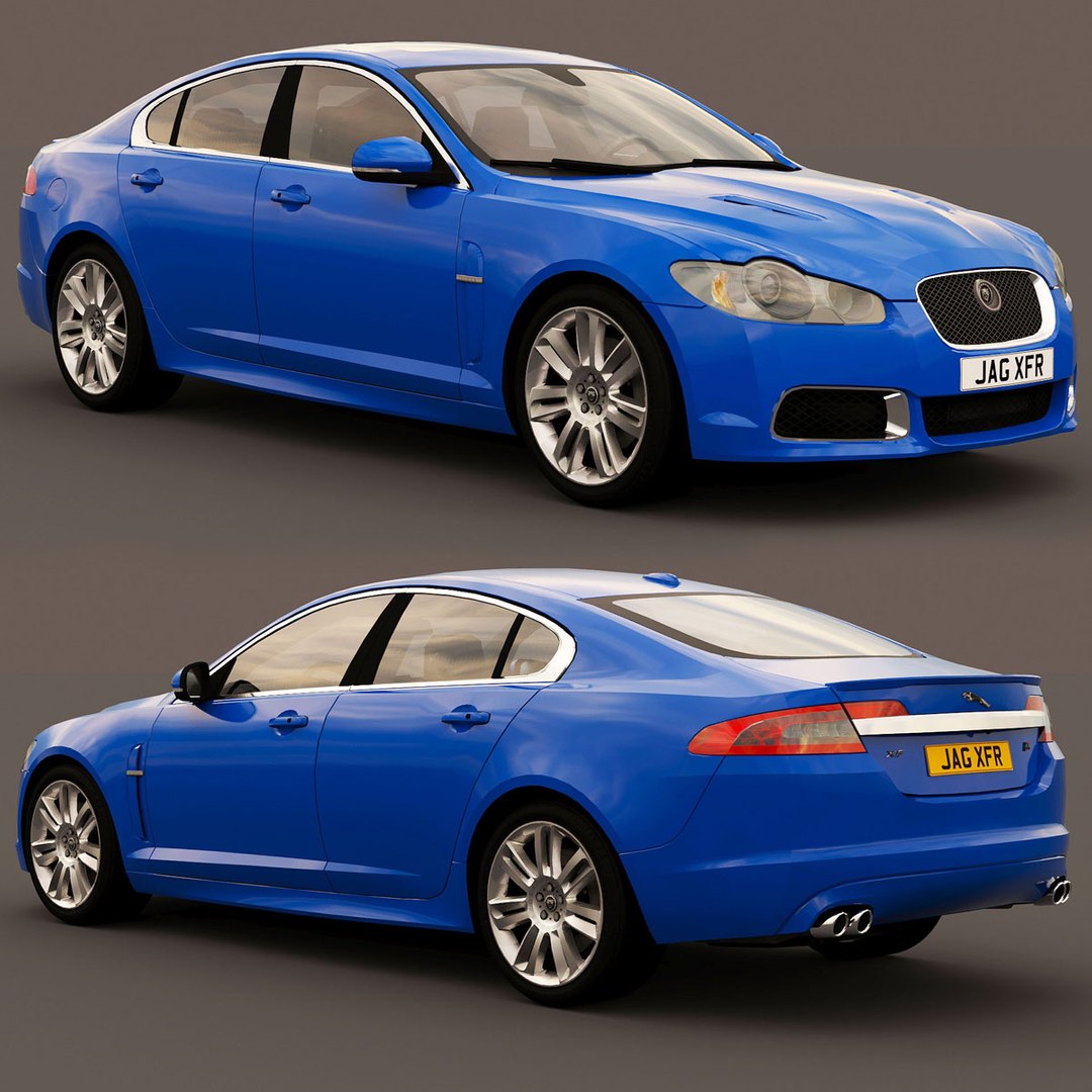 Jaguar xfr 2003 3D model - TurboSquid 2044219