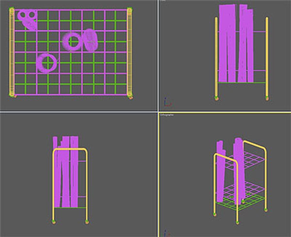 drawing rack holder max