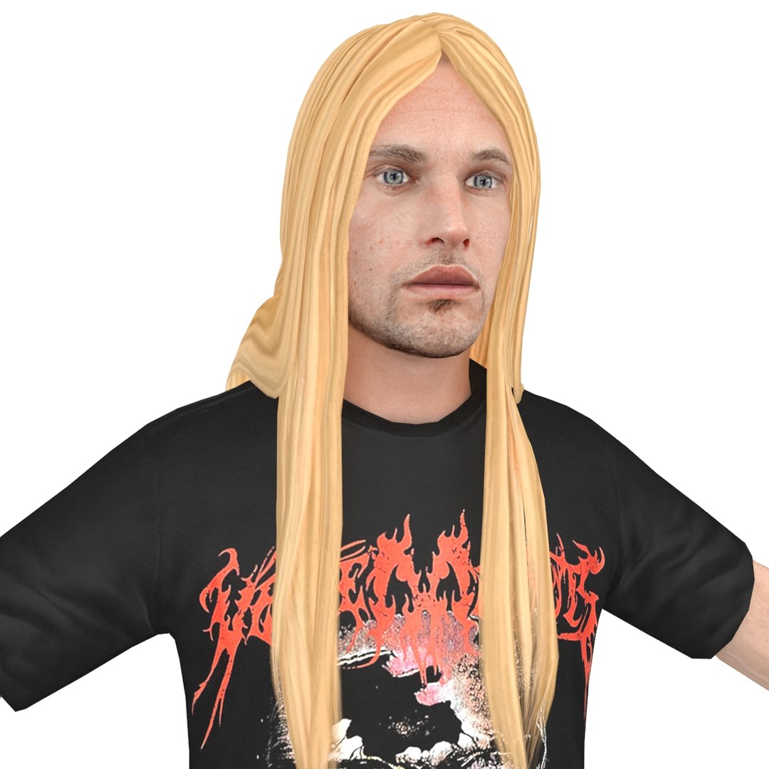 Guitar Player 3D Model - TurboSquid 1304767