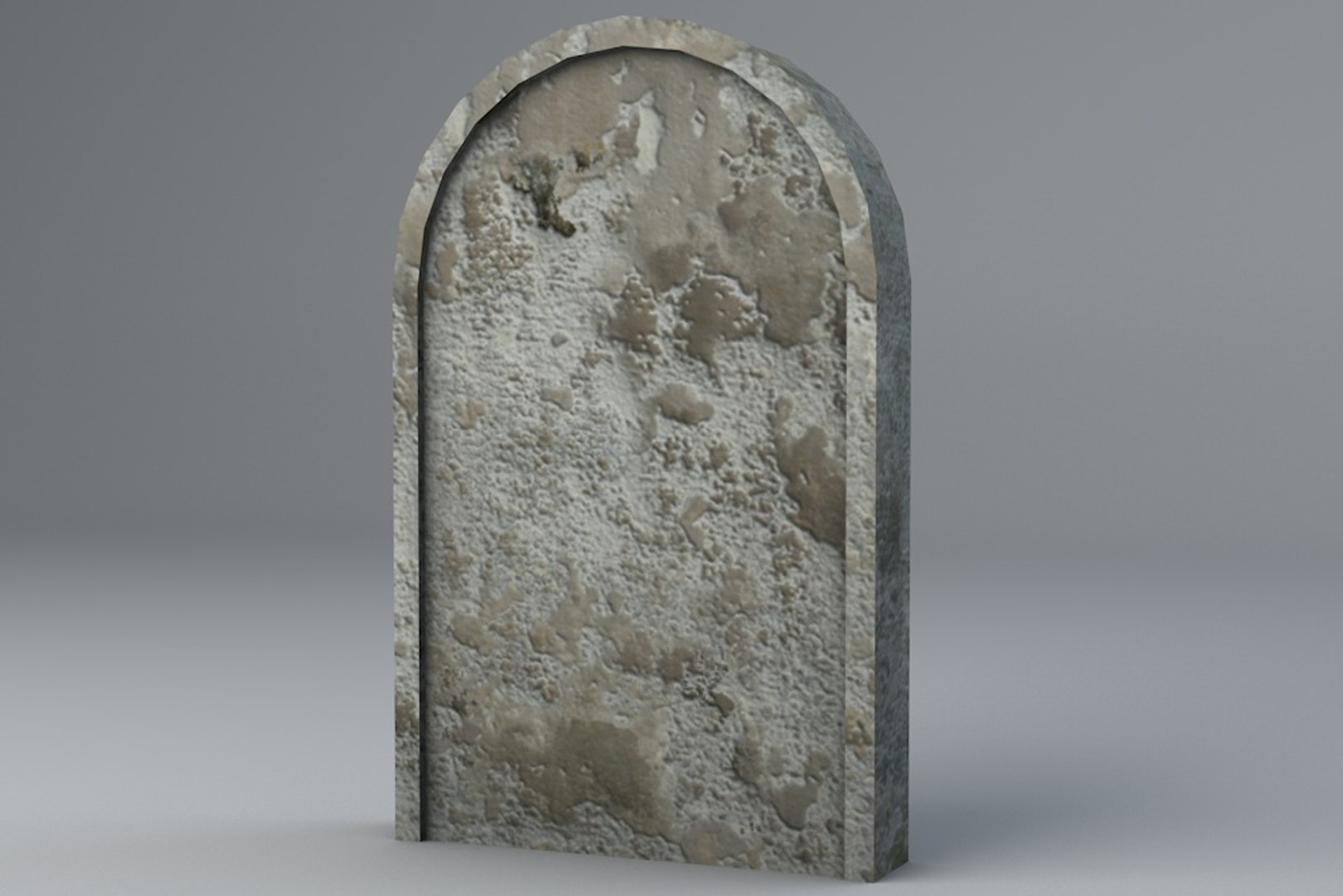 Stone Grave Gravestone 3d Model