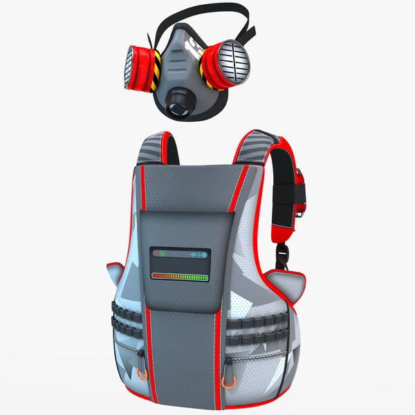 3D backpack mask - TurboSquid 1684583