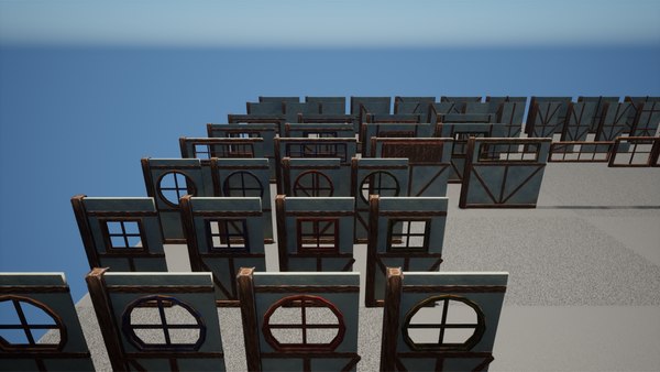 Modular Medieval stylized village 3D model - TurboSquid 1986607