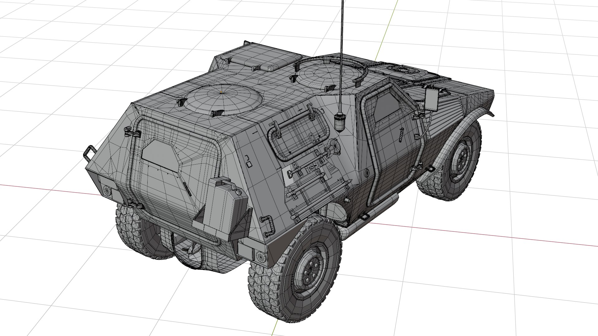 3D Panhard VBL French Army Model - TurboSquid 1930471