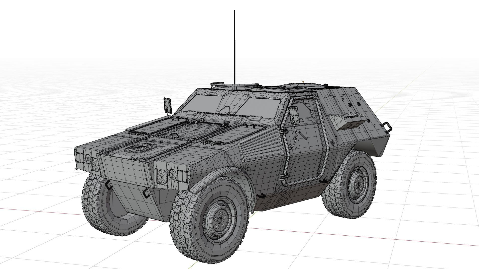 3D Panhard VBL French Army Model - TurboSquid 1930471