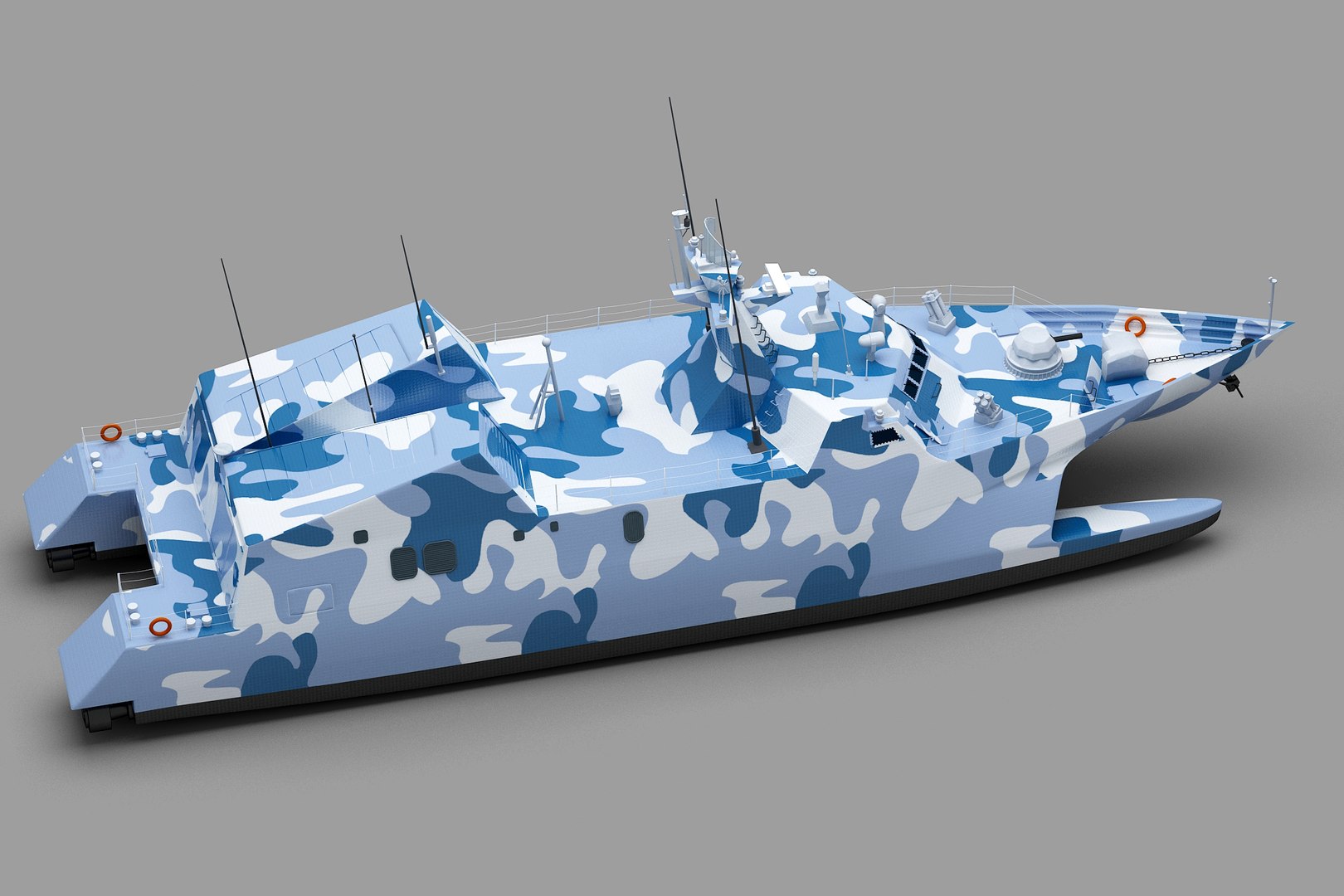 Type 022 Missile Boat 3D Model - TurboSquid 2152514