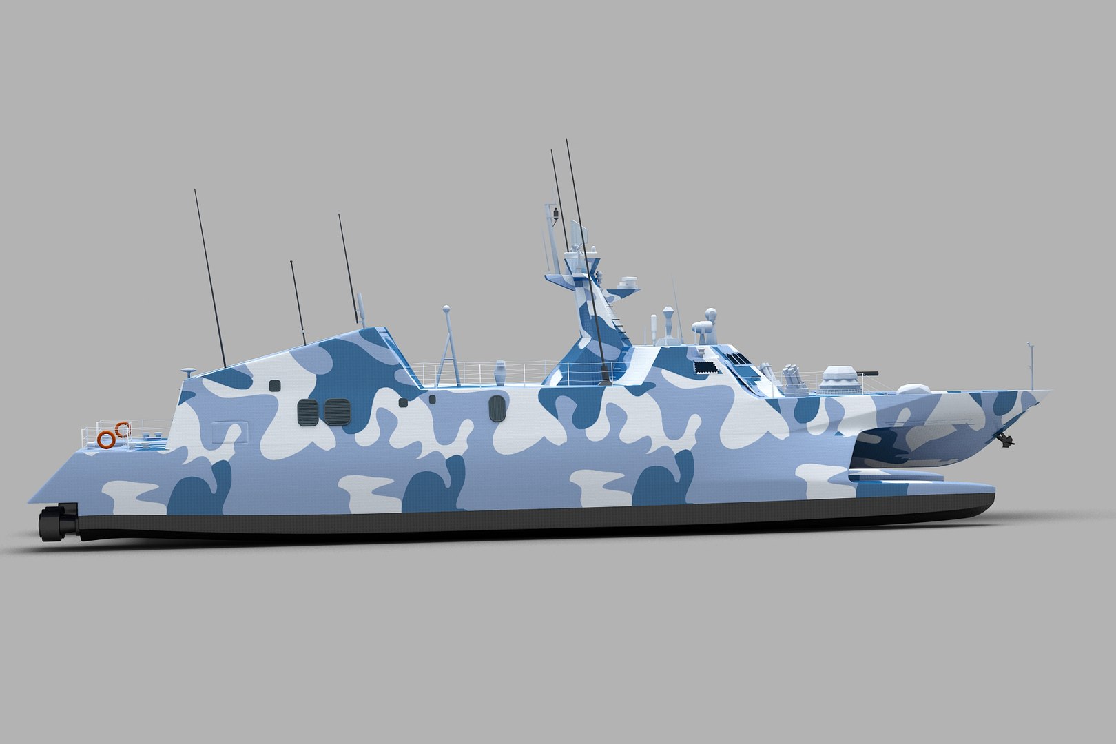 Type 022 Missile Boat 3D Model - TurboSquid 2152514