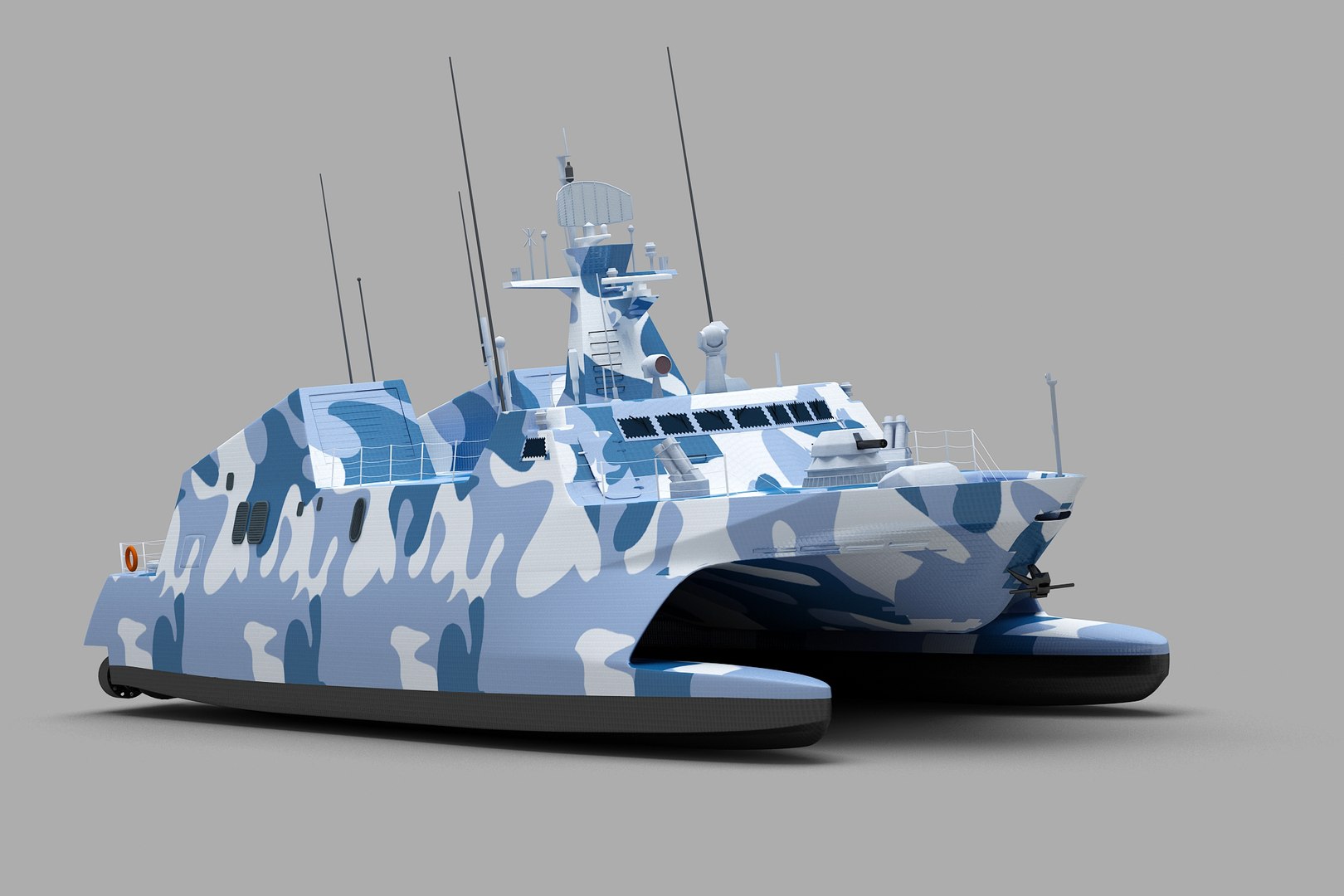 Type 022 Missile Boat 3D Model - TurboSquid 2152514