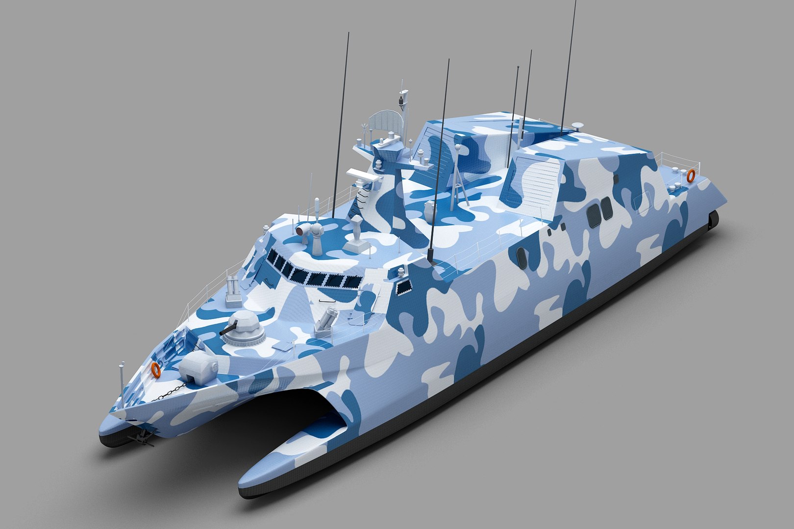 Type 022 Missile Boat 3D Model - TurboSquid 2152514