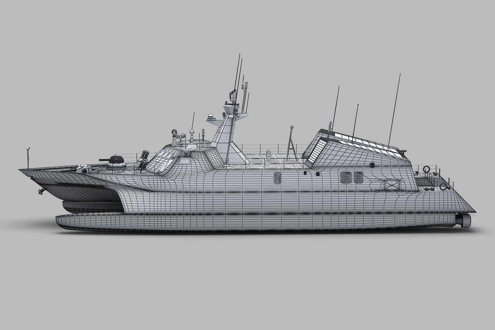 Type 022 Missile Boat 3D Model - TurboSquid 2152514