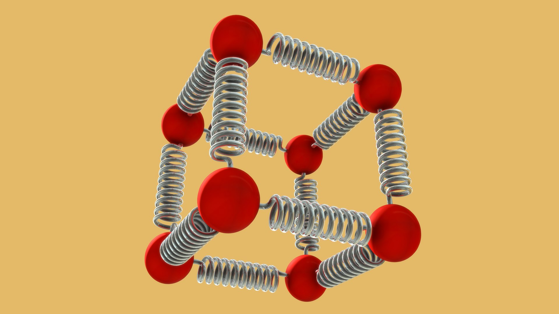 3D Spring Properties Of Crystals - TurboSquid 1792257