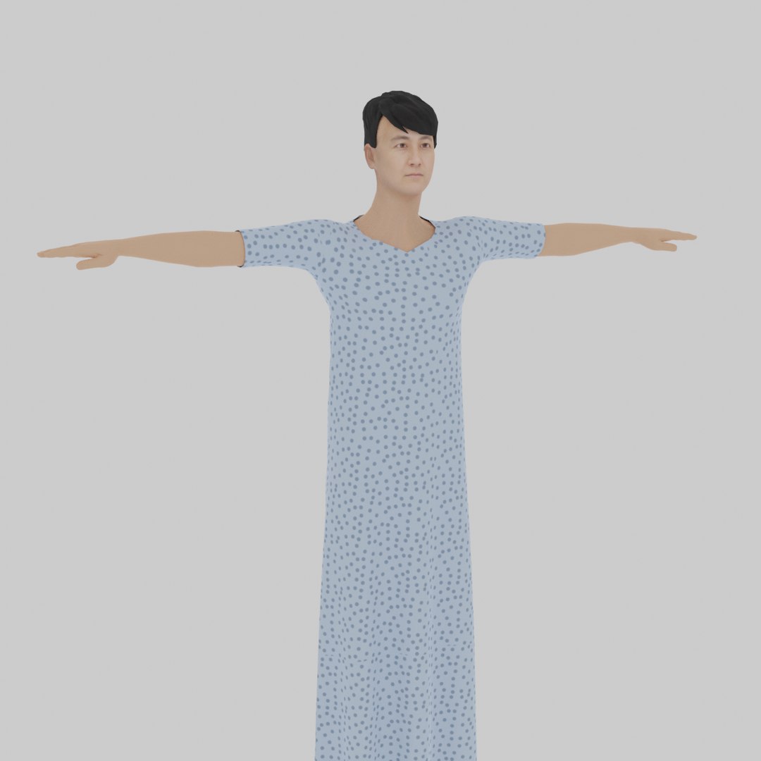 Patient 3D model - TurboSquid 2021565