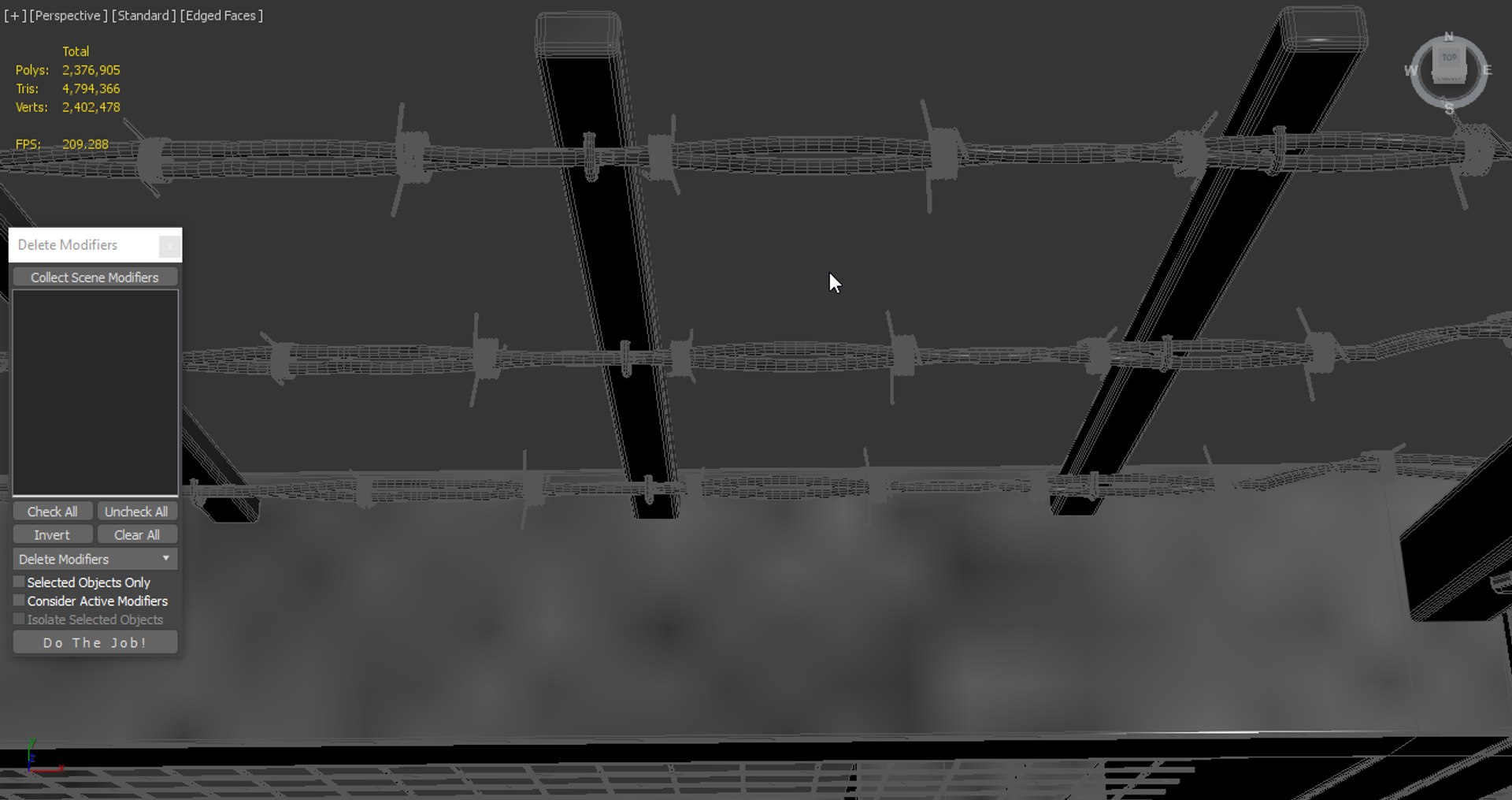 3D Barbed Wire Set - TurboSquid 2112673