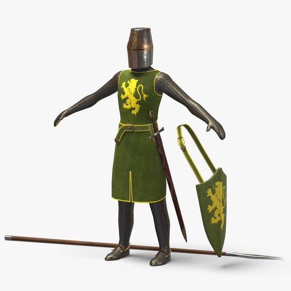 3D model 13th century knight - TurboSquid 1378196