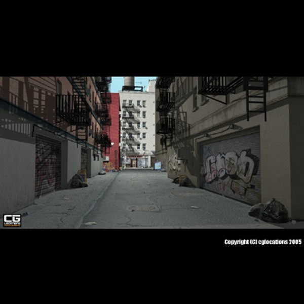 Free 3D Alley Models | TurboSquid