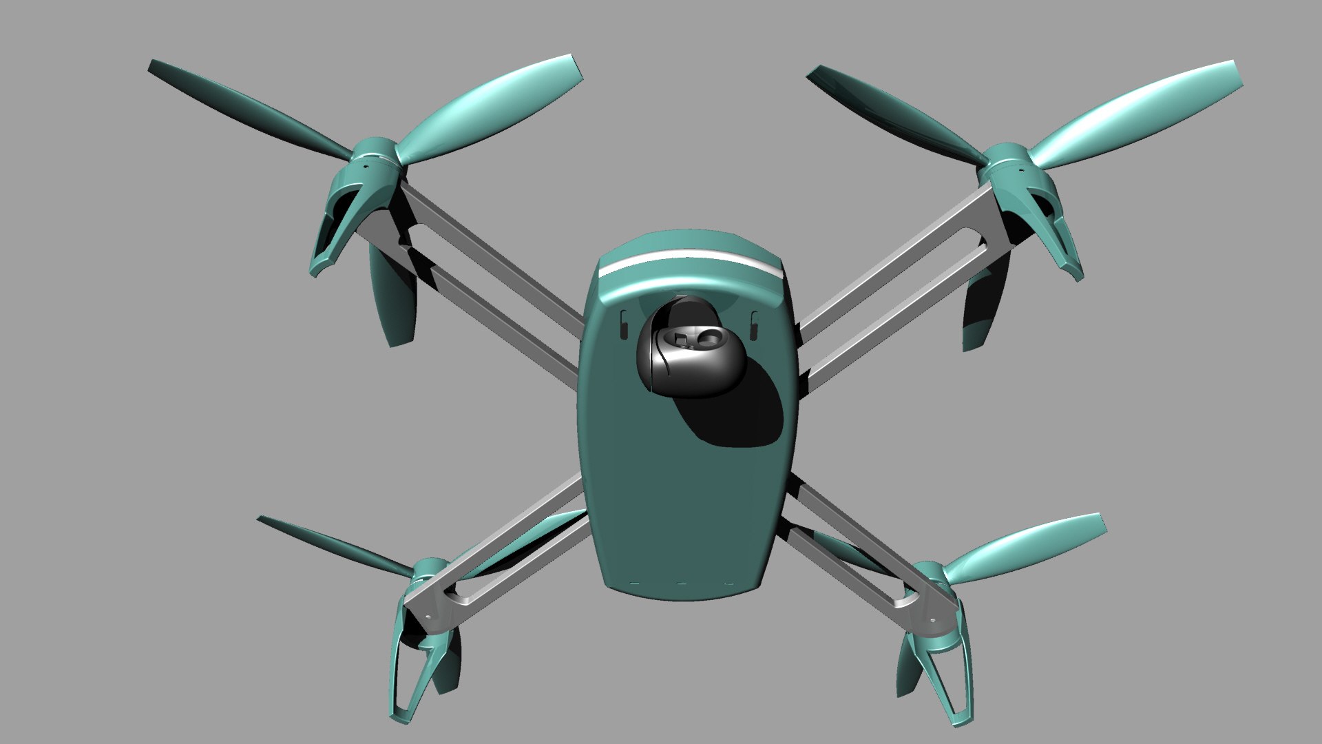 Drone 3d Quadcopter 3D Model - TurboSquid 1908234